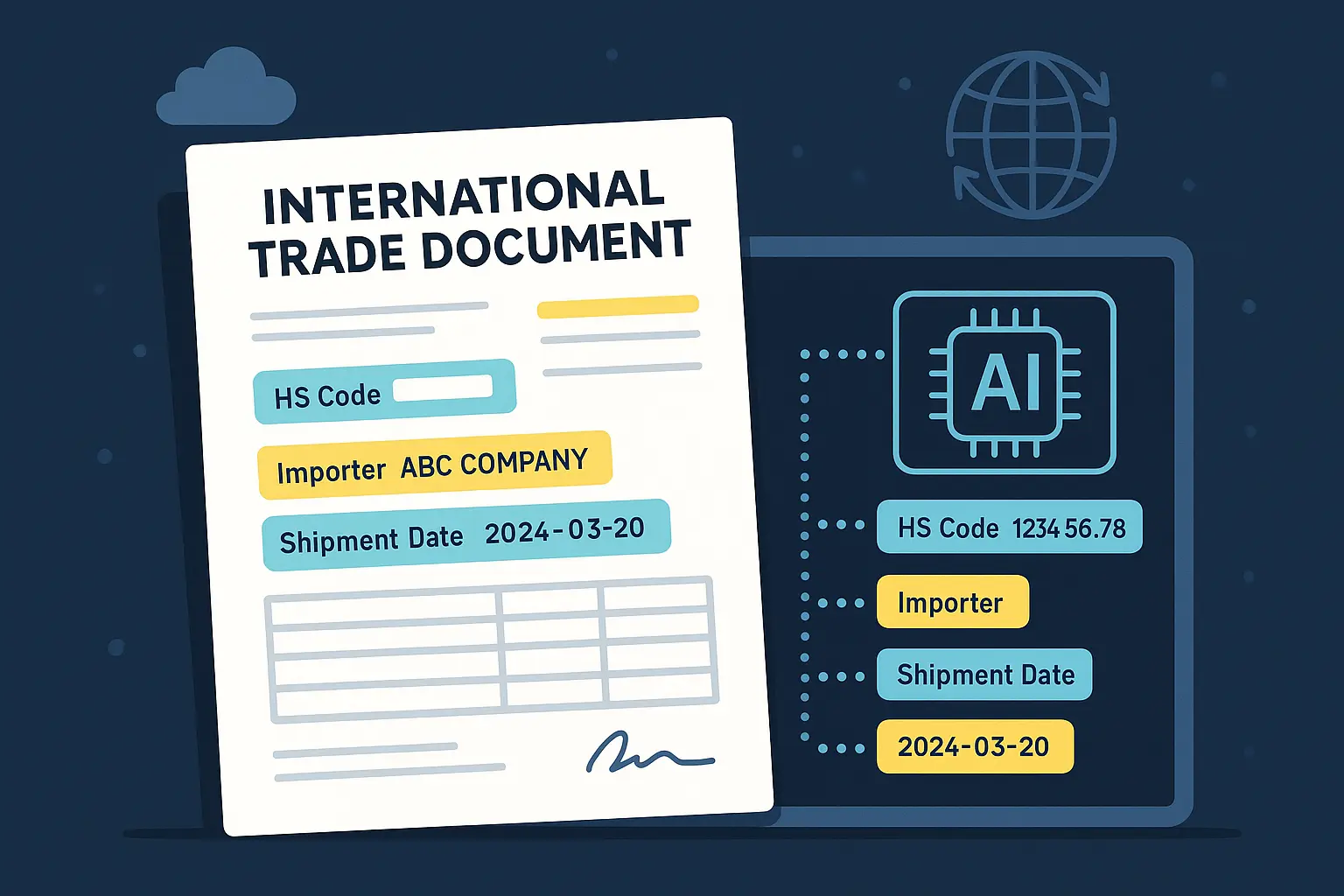 NLP Document Recognition for Trade Automation | AI Solutions by Hoysala ...