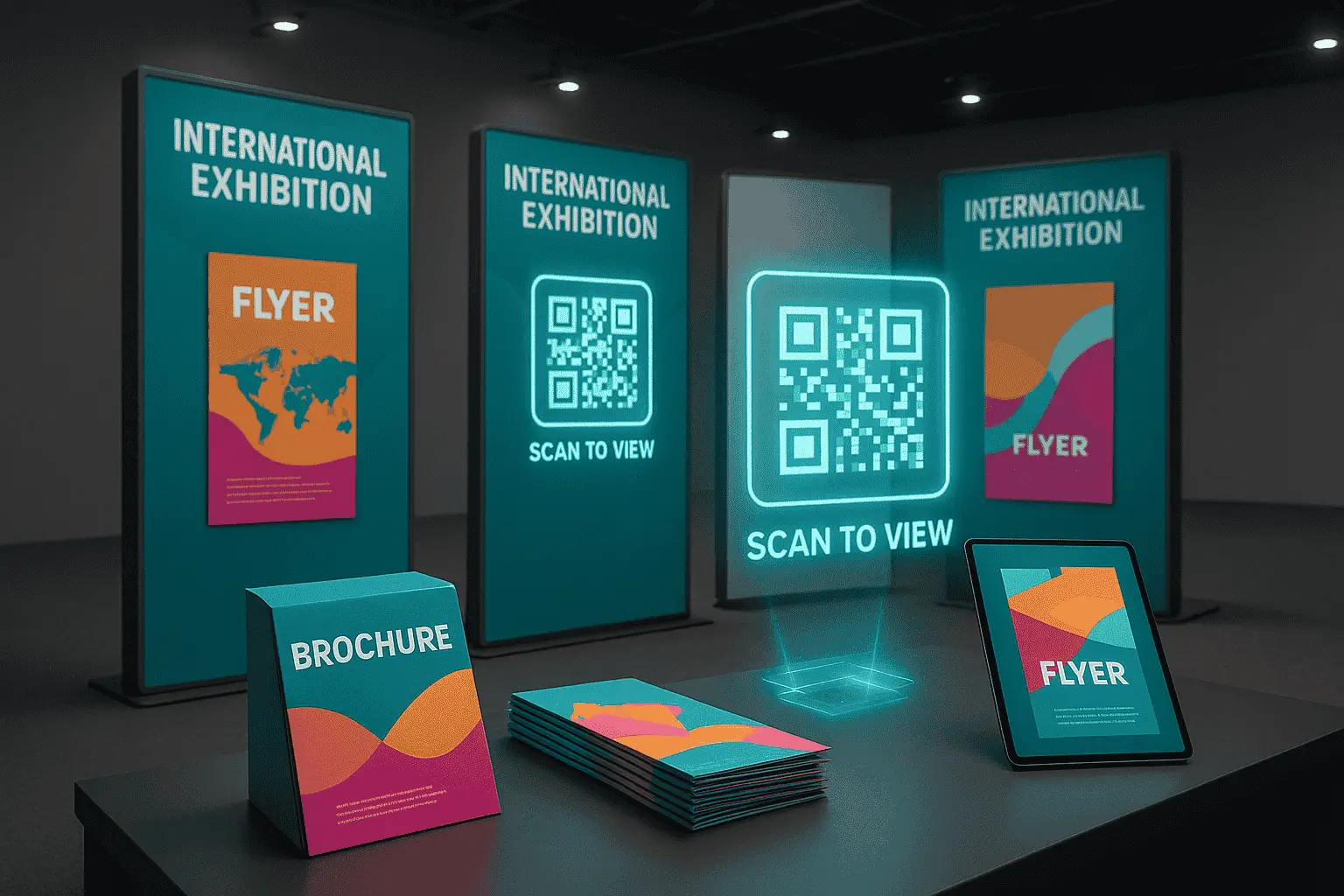 Exhibition Flyers & Brochures | Poster & Promo Design